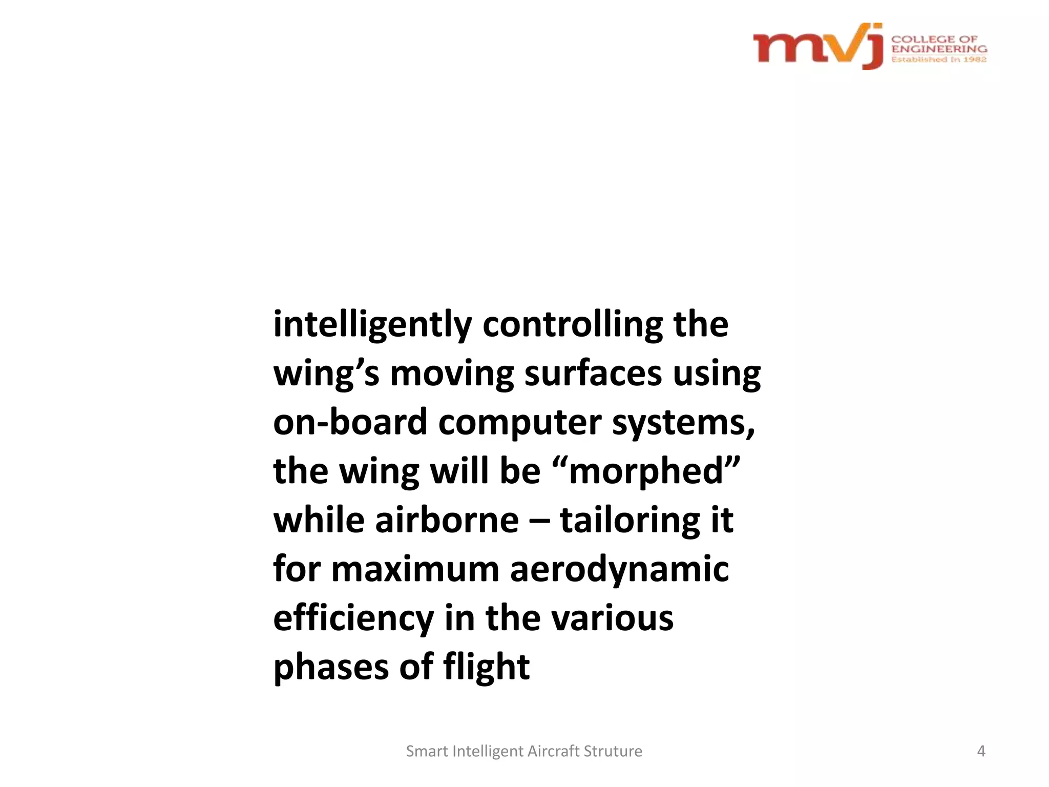 Smart intelligent aircraft structures | PPTX
