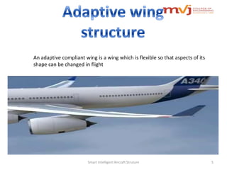 Smart intelligent aircraft structures | PPTX