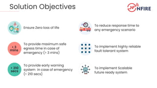 NFire Smart IoT Fire Alarm System for high rise buildings | PPT