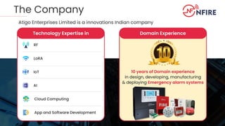 NFire Smart IoT Fire Alarm System for high rise buildings | PPT