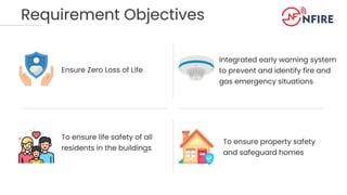 NFire Smart IoT Fire Alarm System for high rise buildings | PPT