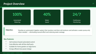 Smart Irrigation System Using Arduino UNO for Efficient Water ...