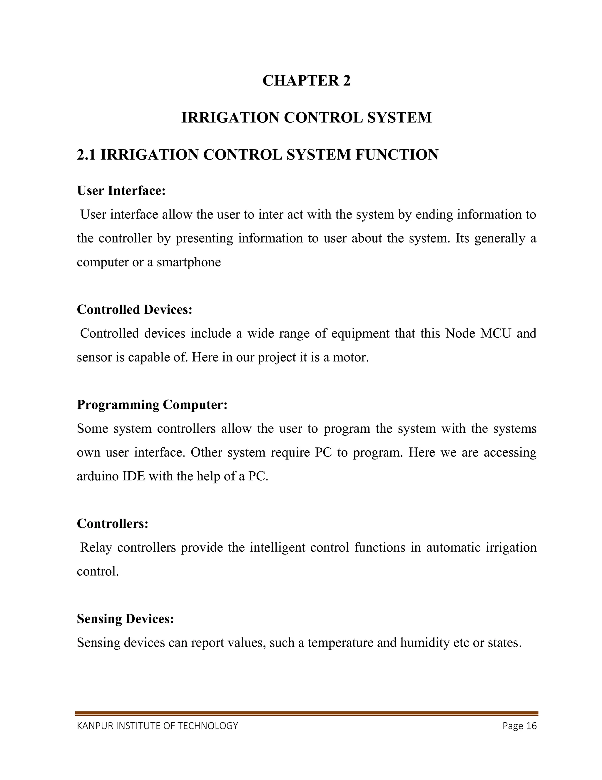 Smart irrigation system | PDF