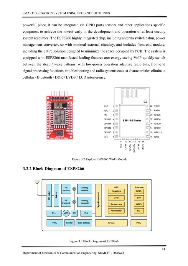 Smart irrigation system using Internet Of Things | PDF | Internet | Computing