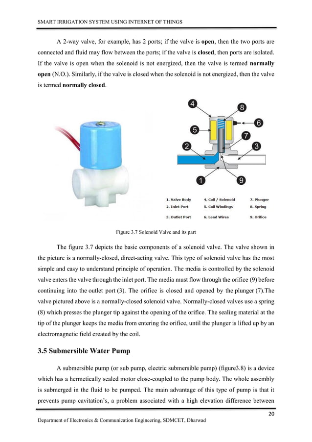 Smart irrigation system using Internet Of Things | PDF | Internet | Computing