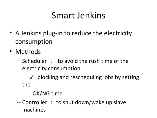 Smart Jenkins on Ruby | PPT