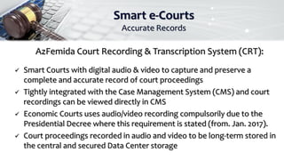 Smart judiciary transformation | PDF | Databases | Computer Software ...