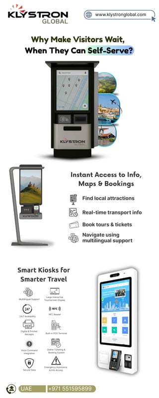 Revolutionize Tourist Experiences with Klystron Global's Smart Kiosks | PDF