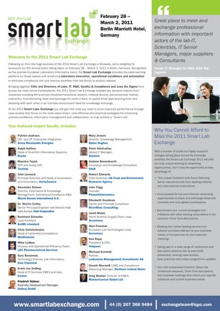 Smart Lab Exchange Brochure | PDF