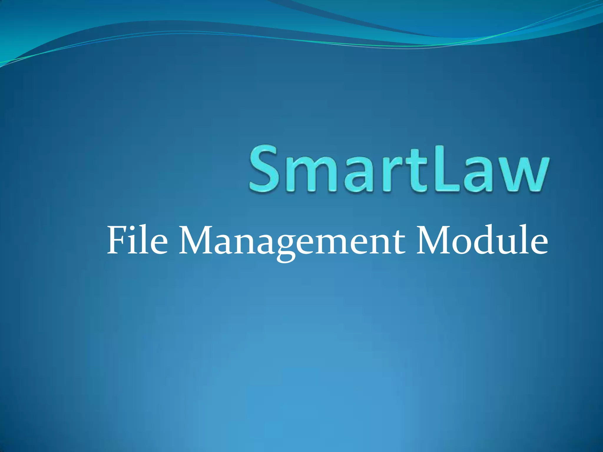 Smart law presentation | PPSX