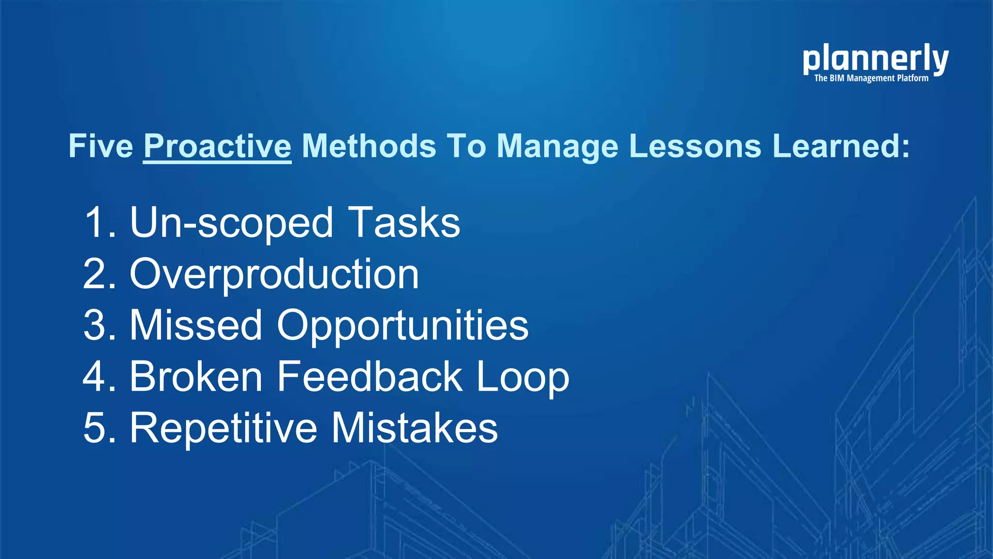 Five Key Lessons Learned Implementing ISO 19650 (Episode 06) | PPT