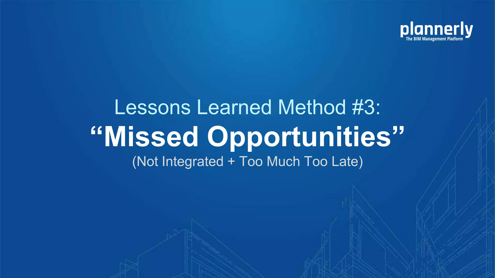 Five Key Lessons Learned Implementing ISO 19650 (Episode 06) | PPTX