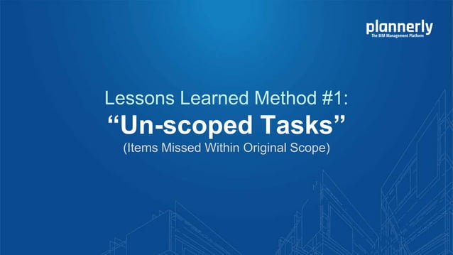 Five Key Lessons Learned Implementing ISO 19650 (Episode 06) | PPT Five Key Lessons Learned Implementing ISO 19650 (Episode 06) | PPT