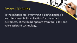 Smart led light bulbs | liquidleds | PPTX