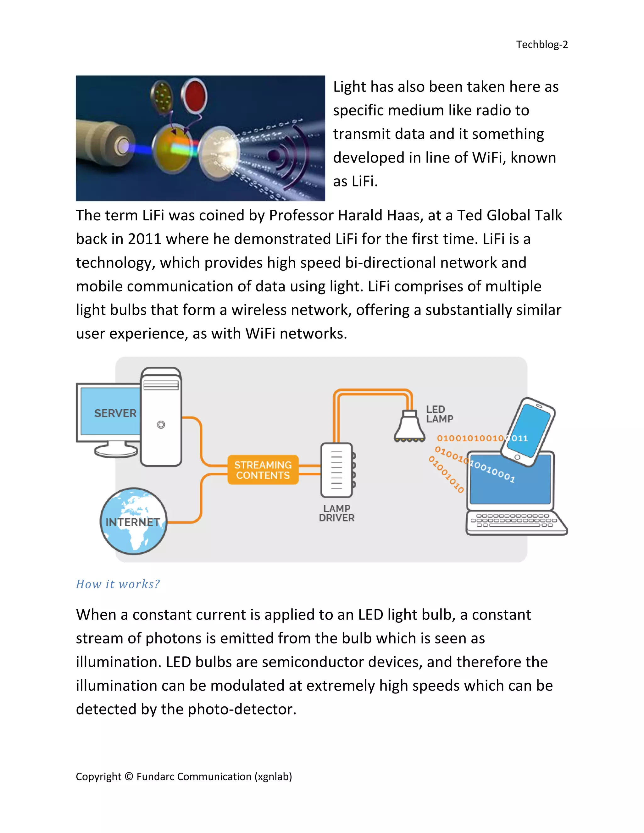 Smartlighting lifi | PDF