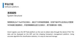 Smart logistics solution | PPTX | Internet | Computing