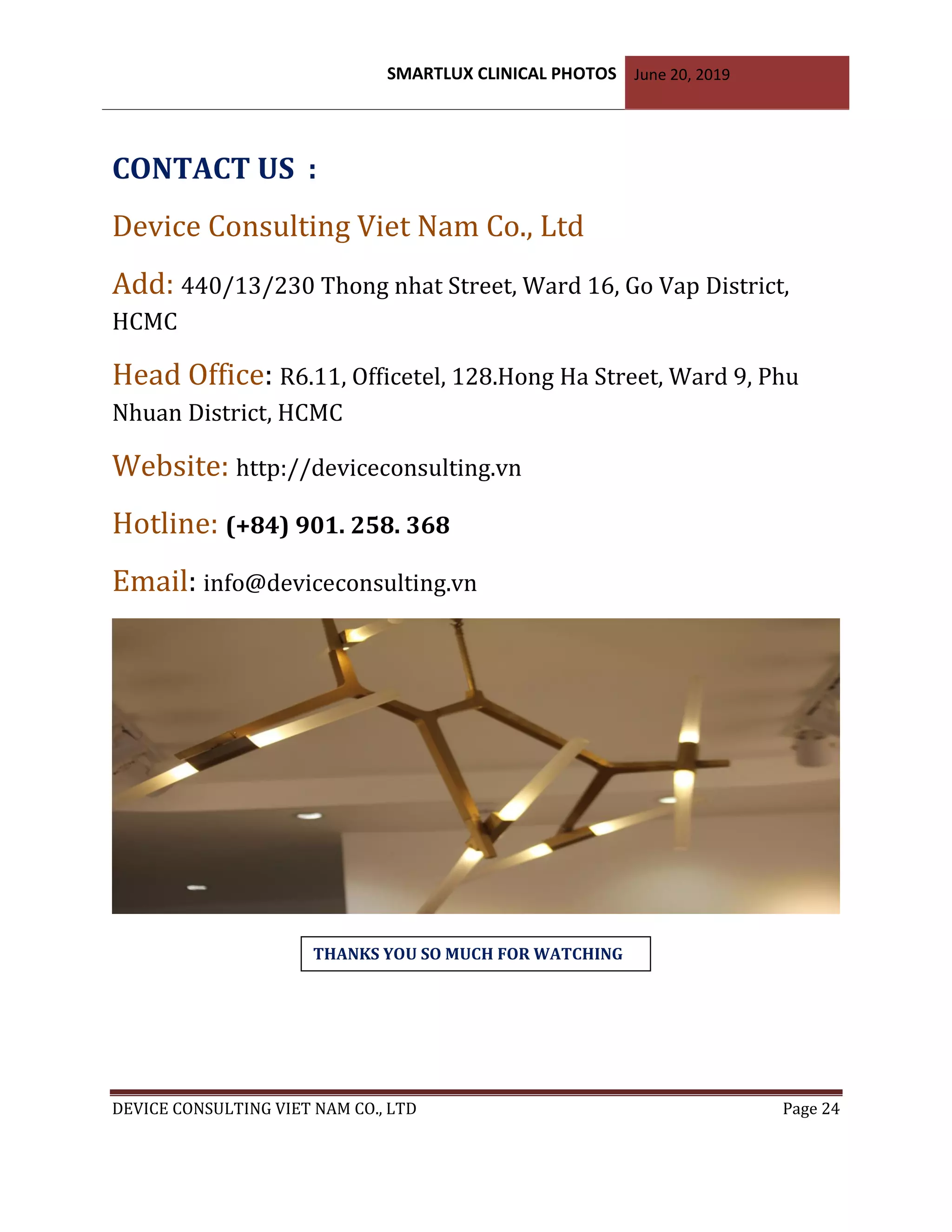 Smartlux Dynamic Therapy Clinical Photos | PDF