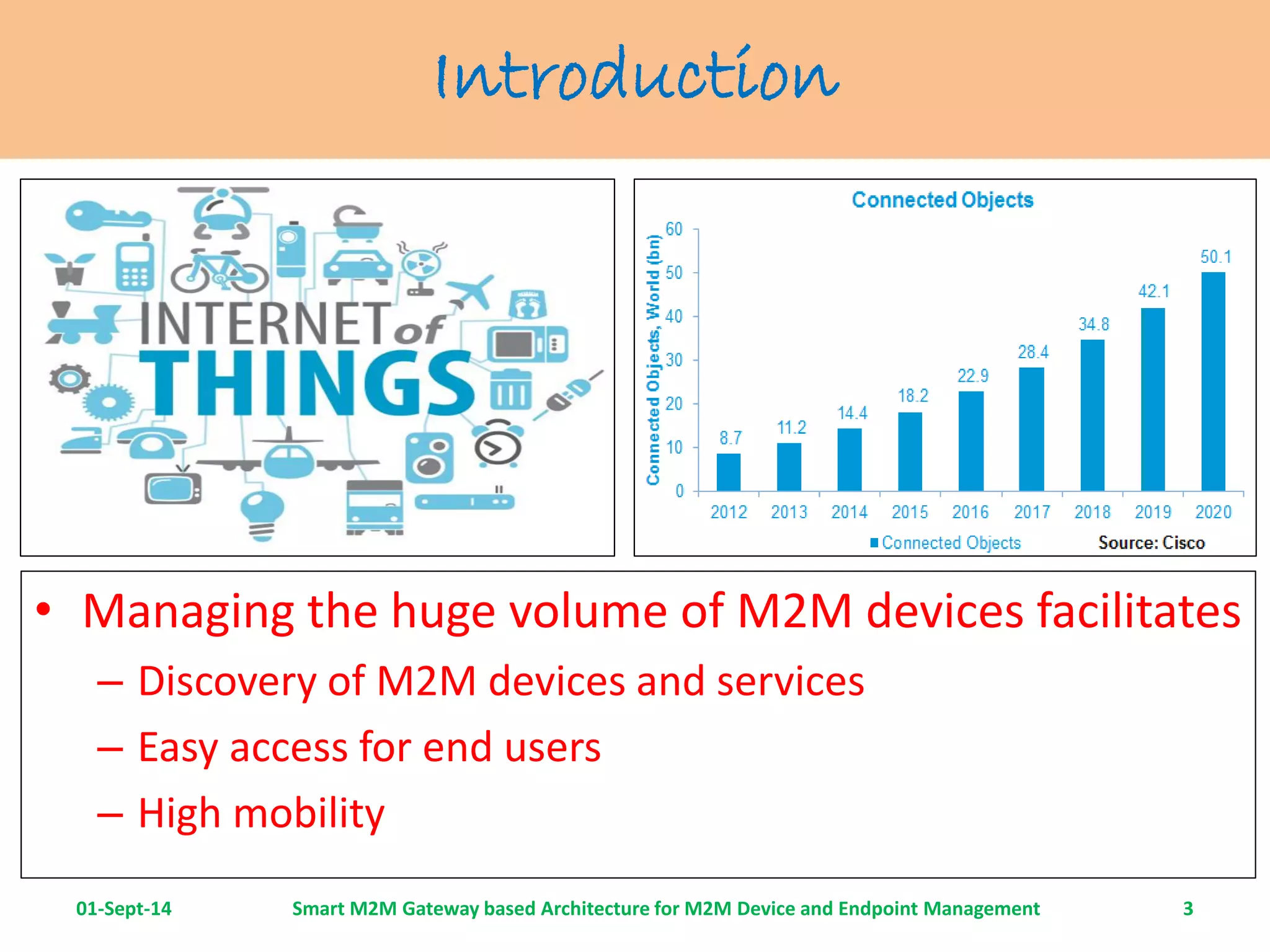 Smart M2M gateway based architecture for m2m device and endpoint ...