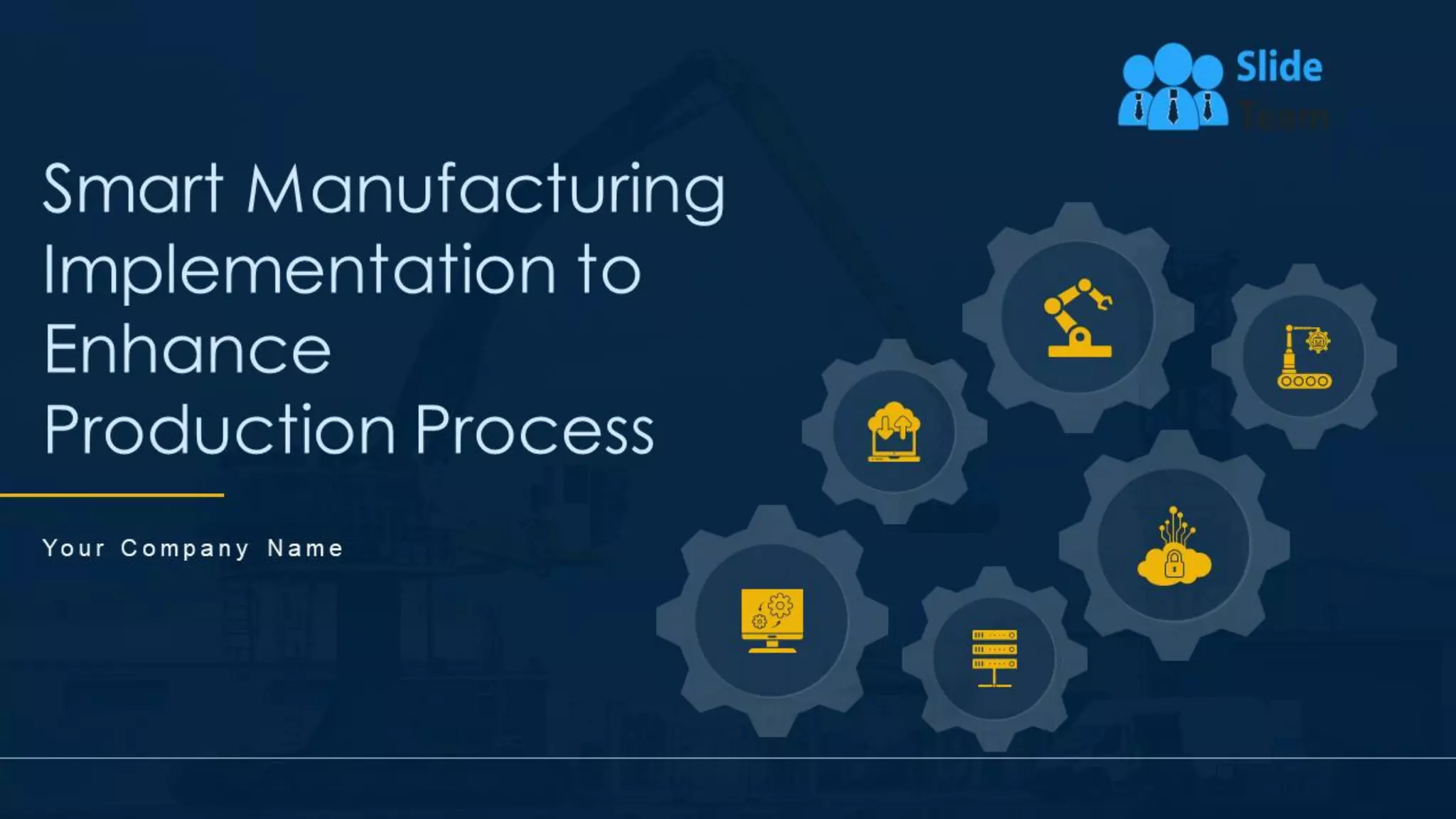 Smart Manufacturing Implementation To Enhance Production Process Powerpoint Presentation Slides ...