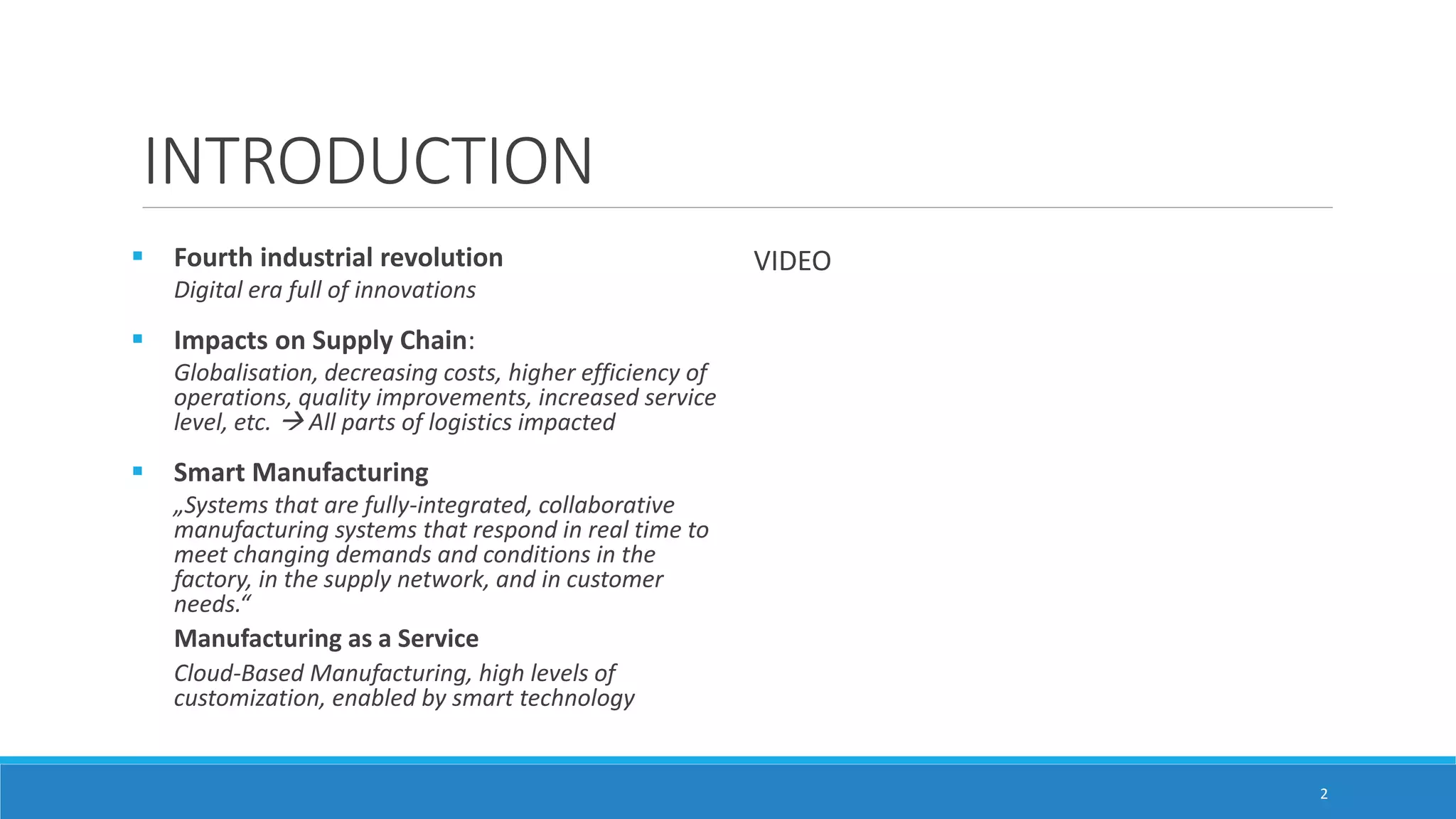Smart Manufacturing Presentation | PPTX