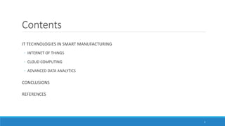 Smart Manufacturing Presentation | PPTX