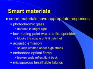 Smart materials | PPT