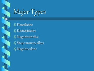 Smart materials | PPT