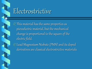 Smart materials | PPT