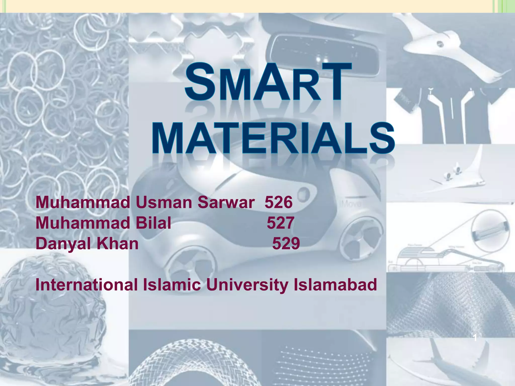 Smart materials | PPT