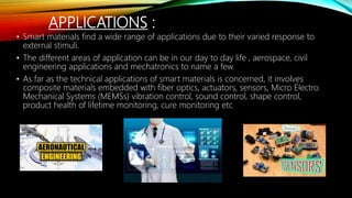Smart materials | PPTX