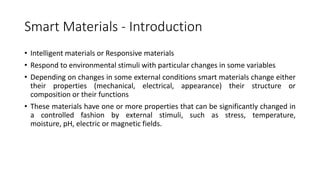 Smart materials | PPT