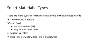Smart materials | PPT