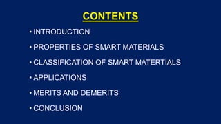SMART MATERIALS | PPTX