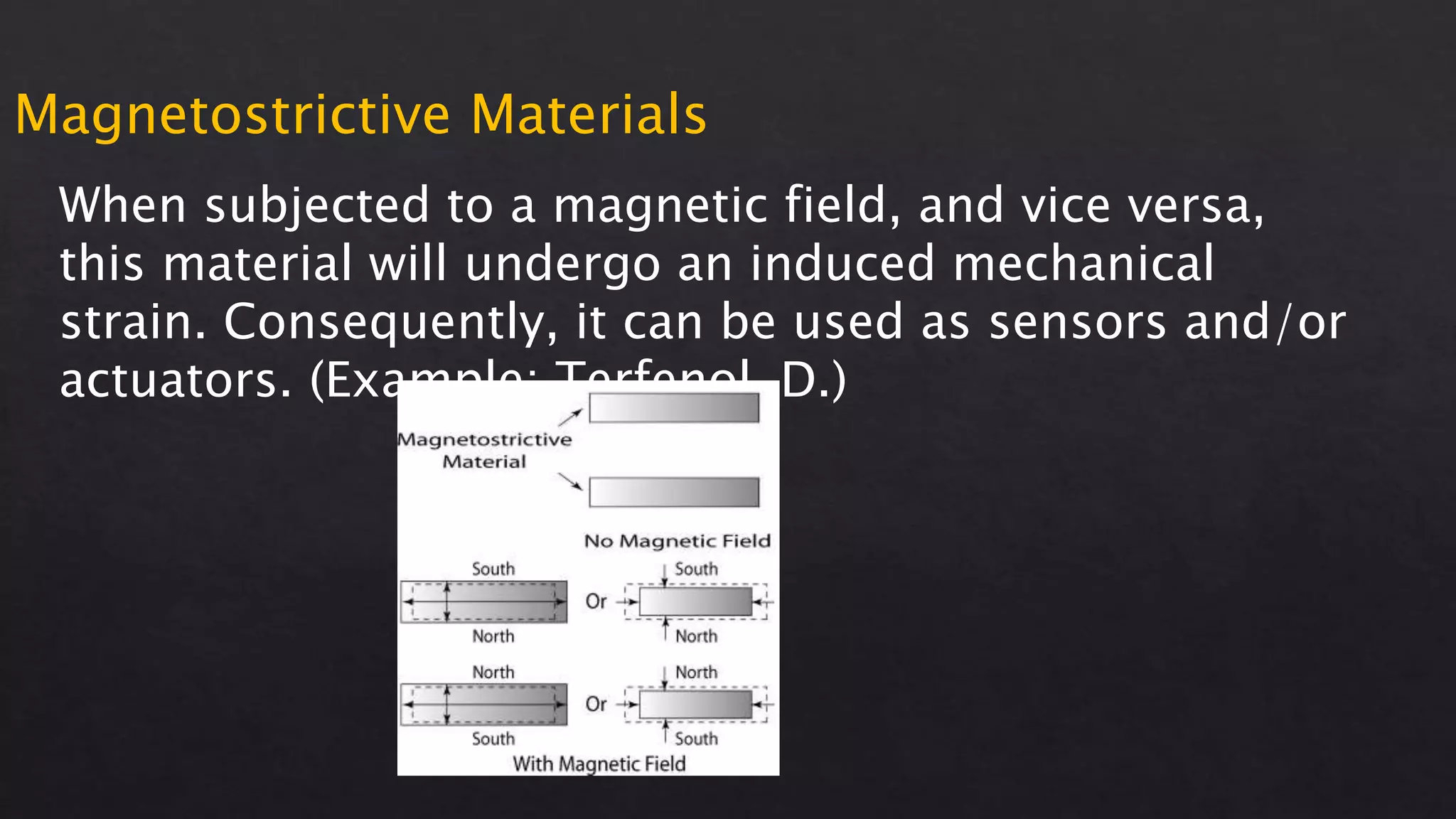 Smart materials | PPTX