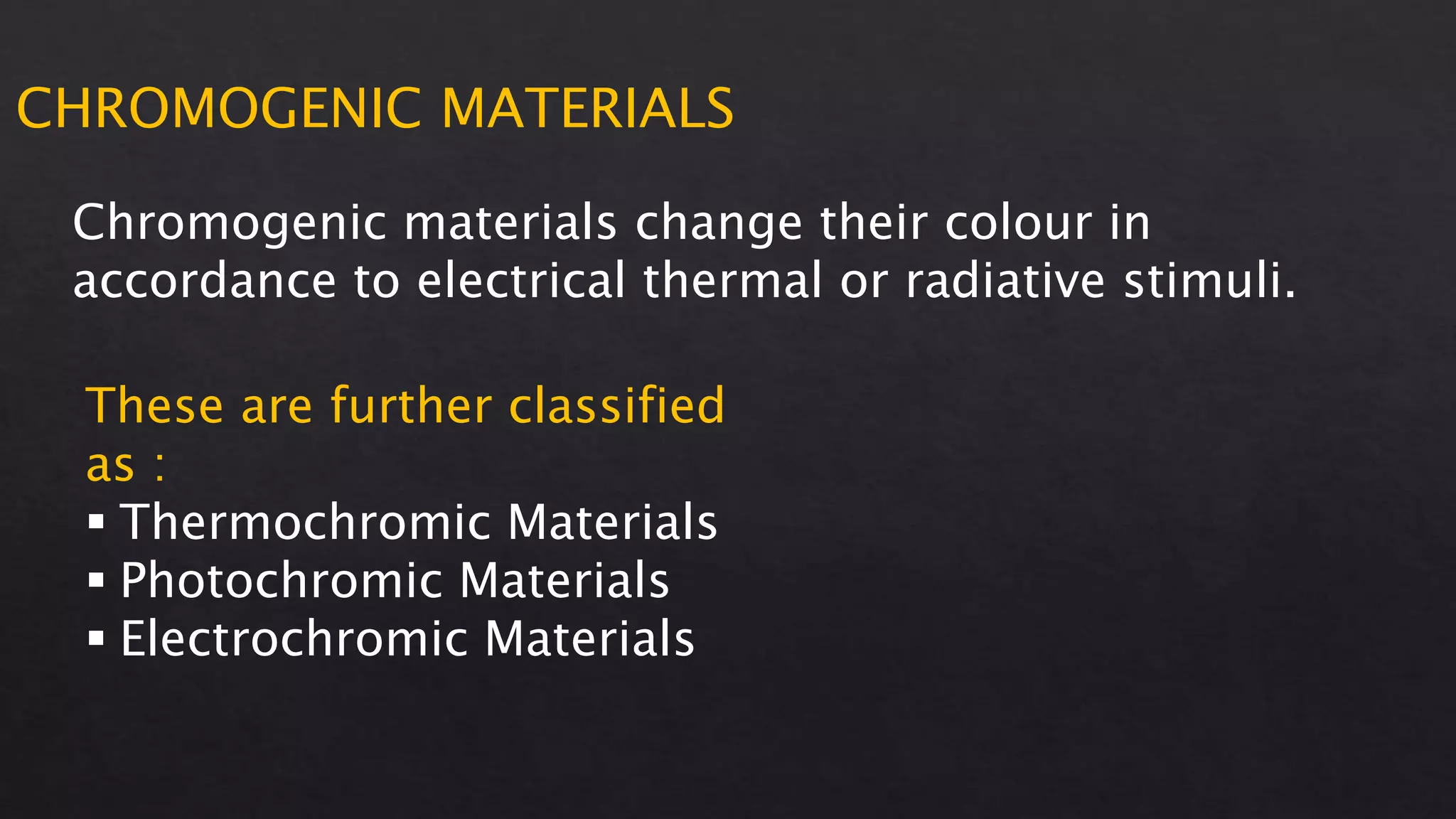 Smart materials | PPTX