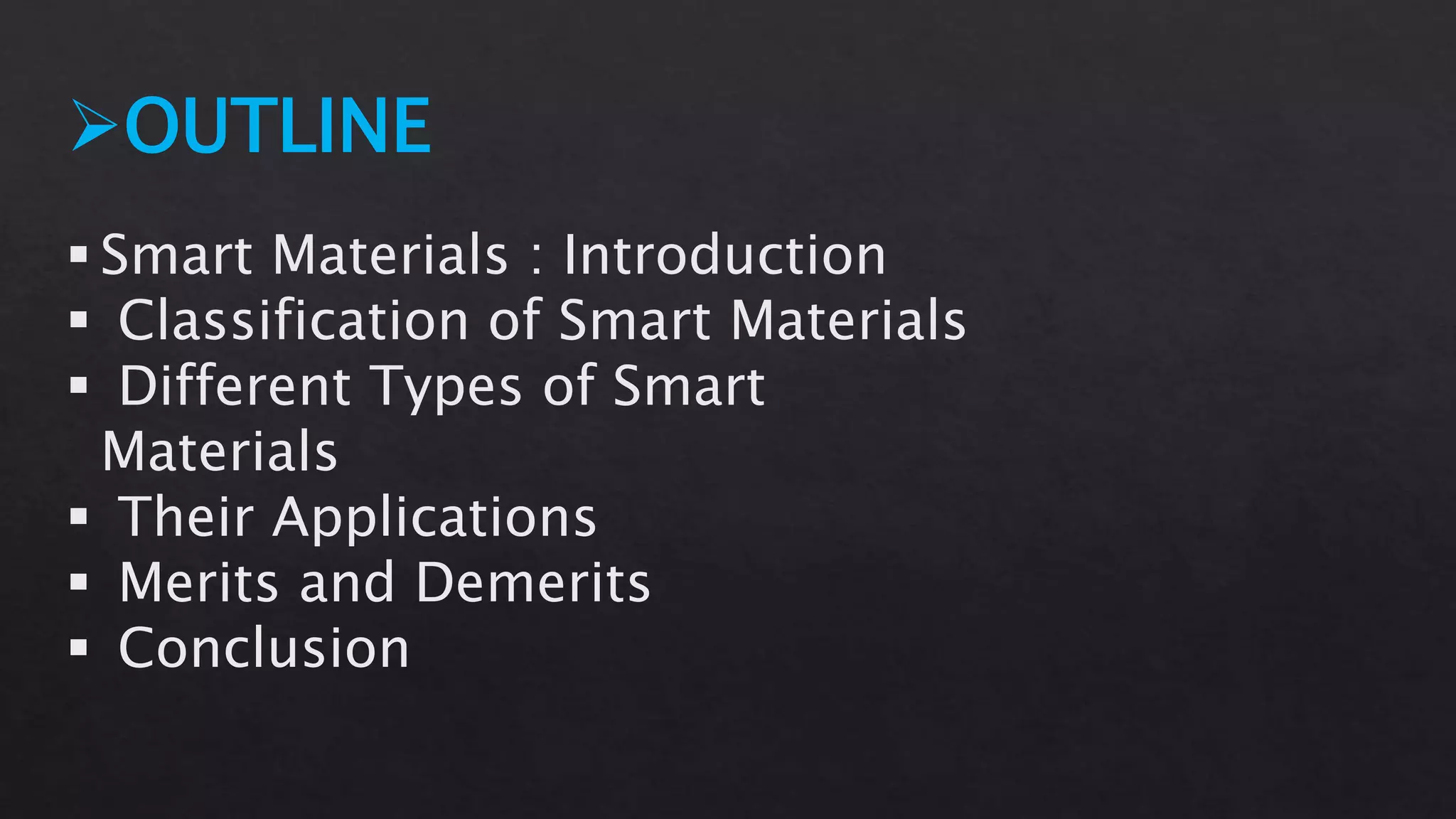 Smart materials | PPT
