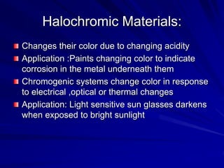 Smart Materials.ppt | Chemistry | Science