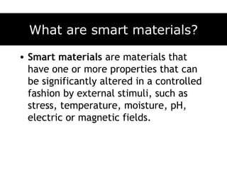 Smart_Materials Chemistry Lecture Notes.ppt