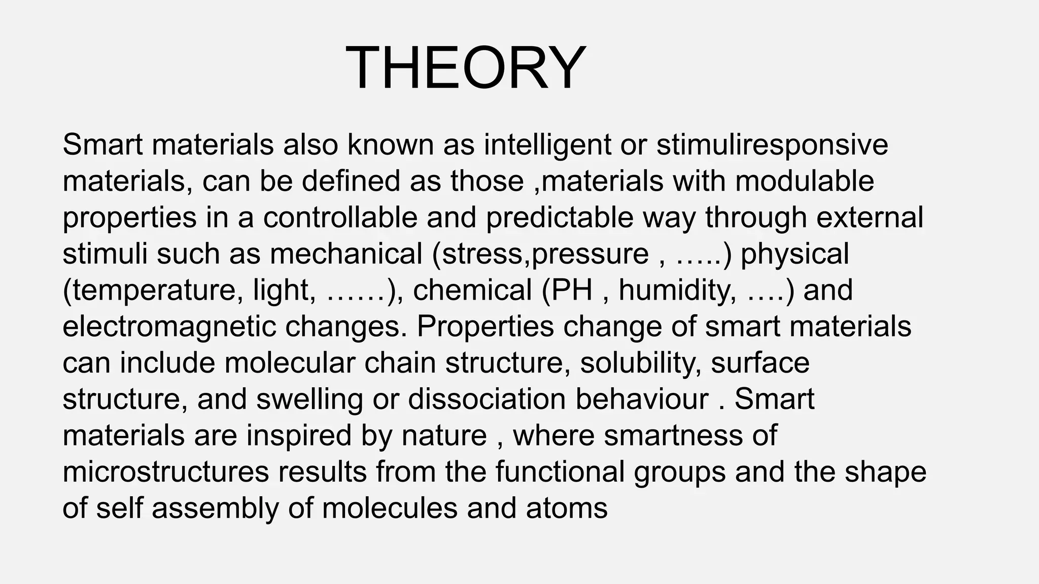 SMART MATERIALS FOR BIOMEDICAL APPLICATIONS.pptx