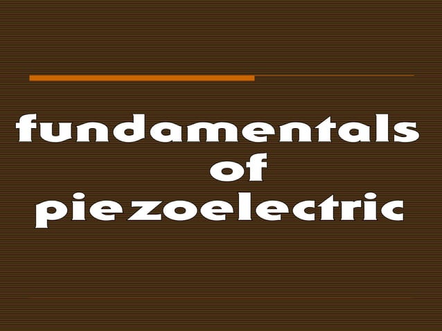 Smart material & structure | PPT | Geology | Science