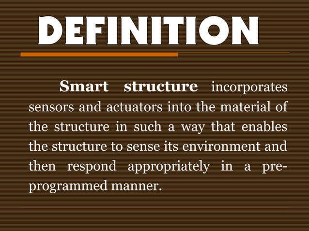 Smart material & structure | PPT | Geology | Science