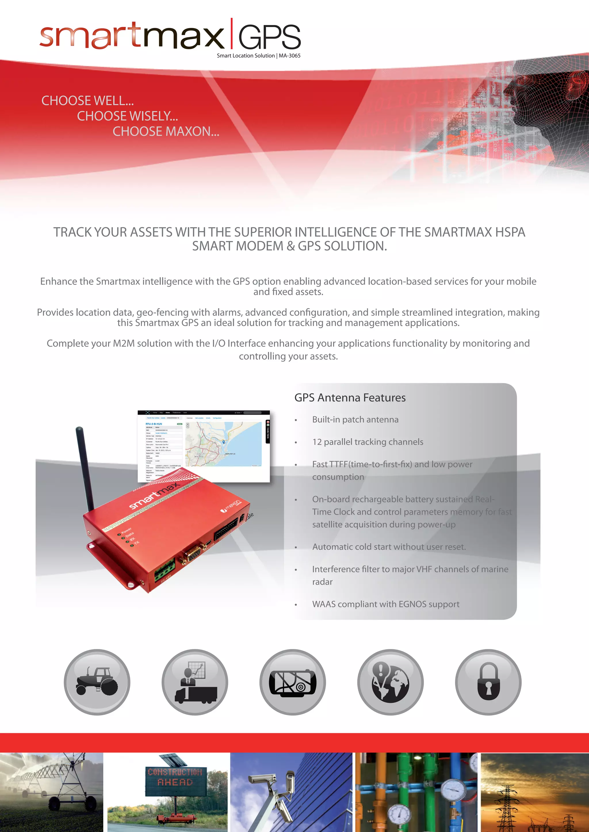 Smartmax M2M HSPA Smart Modem - Maxon Solutions | PDF