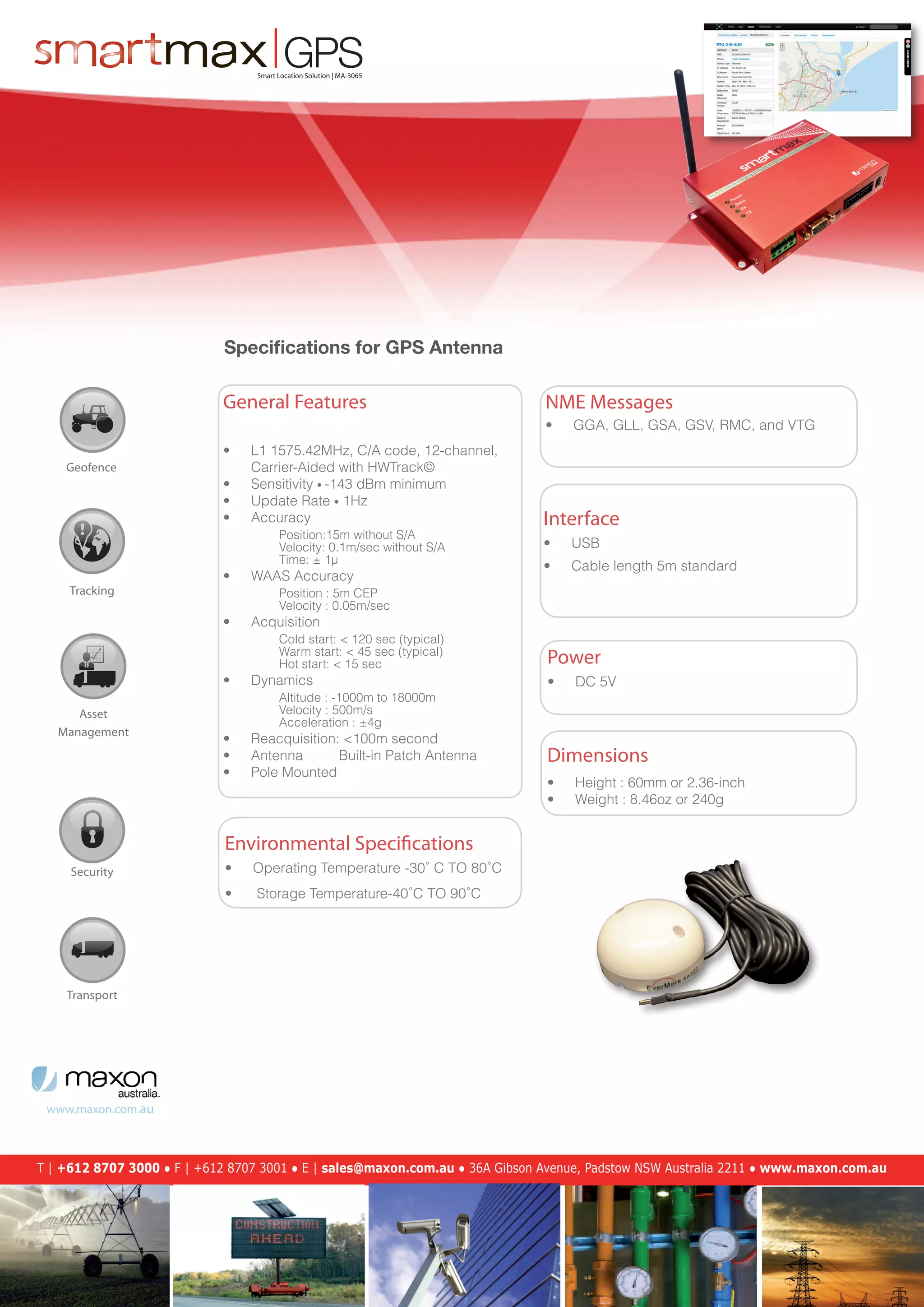 Smartmax M2M HSPA Smart Modem - Maxon Solutions | PDF