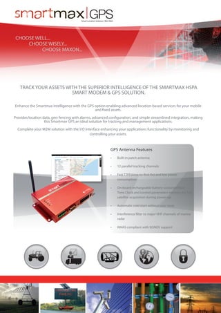 Smartmax M2M HSPA Smart Modem - Maxon Solutions | PDF