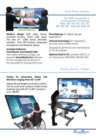 Smartmedia Interactive Products for Business, Education, Entertainment | PDF