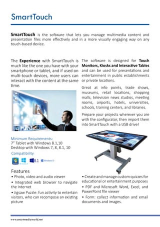 Smartmedia Interactive Products for Business, Education, Entertainment | PDF