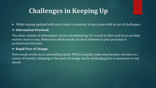 Tech Trends: The Future of Innovation | PPT