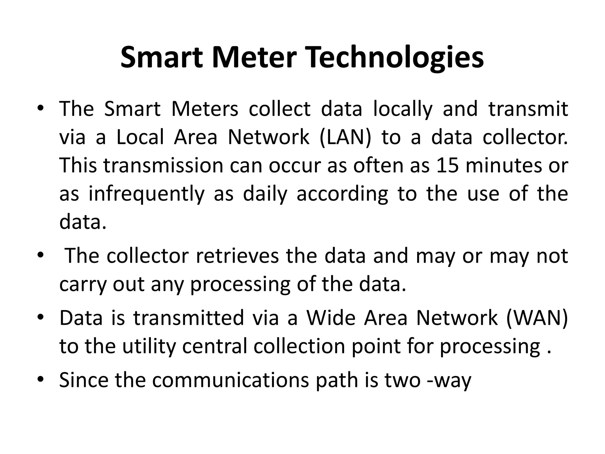 Smart energy metering system | PPTX