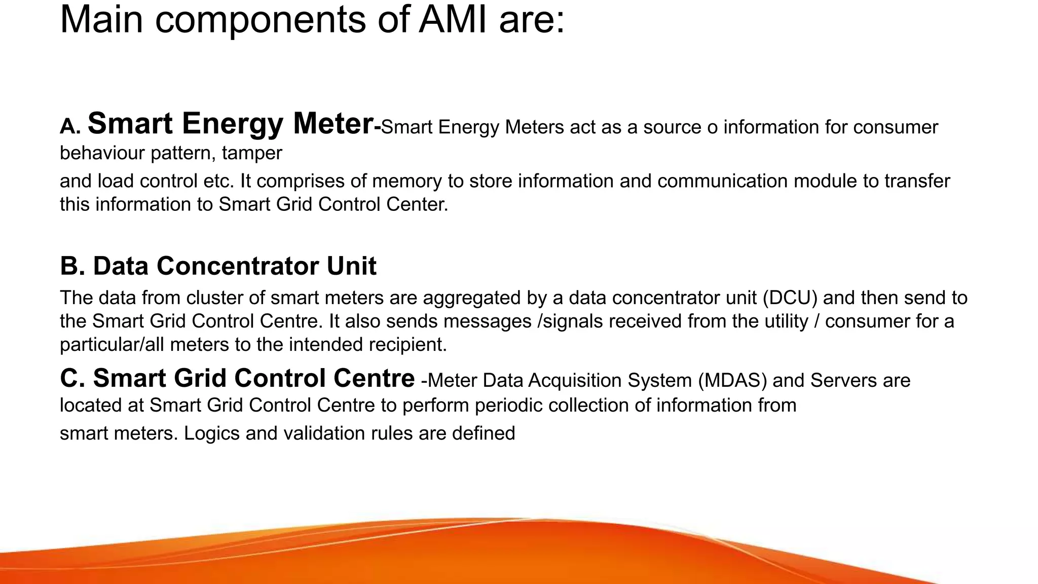 Smart meter_Advanced metering Infrastructures | PPTX