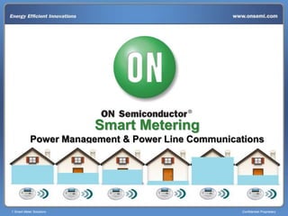 Smart Metering - Power Management & Power Line Communications | PPT